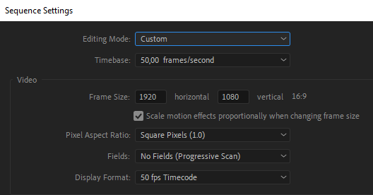 Exporting a video with black frame, and black bars - Adobe Product Community - 11144729