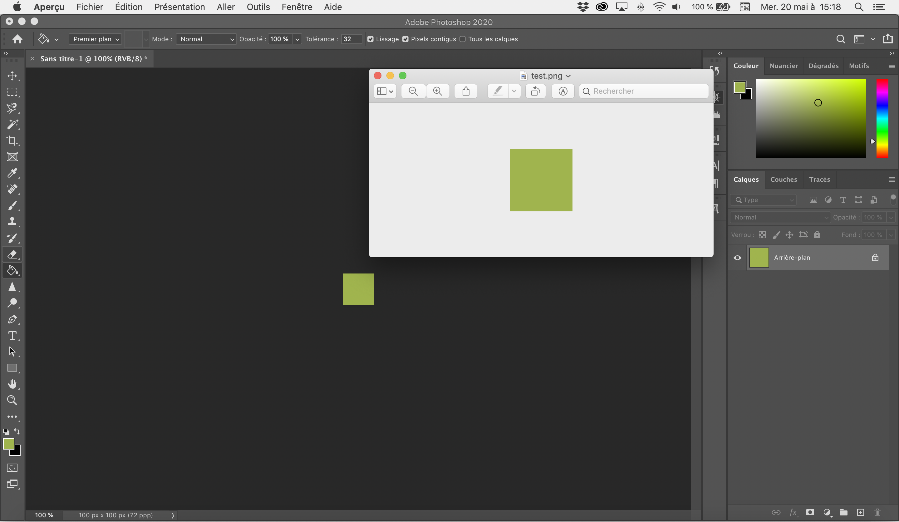 Re: »For example, I create a new image 100x100px o... - Adobe Support ...
