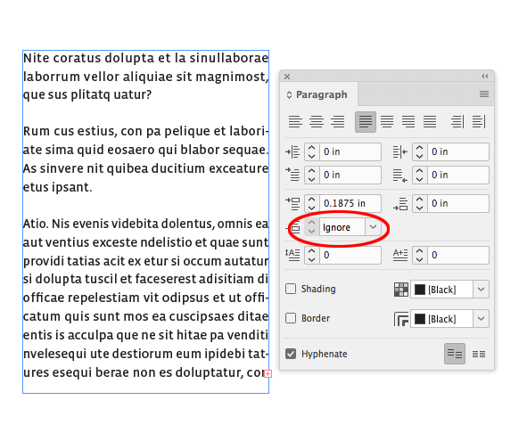 Indesign 2020 paragraph style SPACE BEFORE not wor... - Adobe Support ...