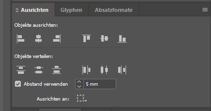 Solved: Aligning objects in Indesign - button vanished fro... - Adobe ...